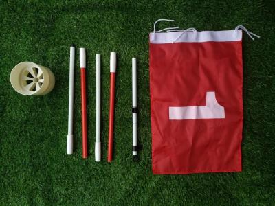 China Plastic Golf Cup with Mini Flagstick for Putting Green Practice 4 Inch for sale