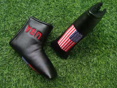 China club cover , Golf head cover , USA golf head cover , putter headcover ,  USA headcover for sale
