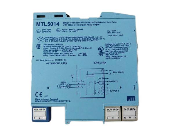 Quality MTL5014 Switch/Proximity Detector Interface NAMUR/DIN 19234 Standards for for sale