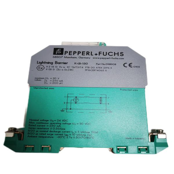 Quality P+F K-LB-1.30G Surge Protection Barrier 8 Terminals For Unprotected Area for sale