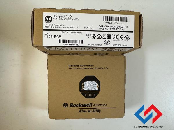 Quality White AB Compact Logix Right End Cap 1769-ECR for sale
