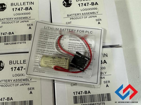 Quality RSLogix 500 25MM AB Modules 1747-BA SLC Lithium Battery for sale