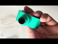 P+F Sensor inductivo NBN3-F25F-E8-V1 Instalable a chorro Distancia de funcionamiento garantizada 0-2,3 mm