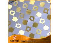 China Gold Metal Panel Curtain - Aluminum Alloy Building Decoration Material for Interior & Exterior Applications for sale
