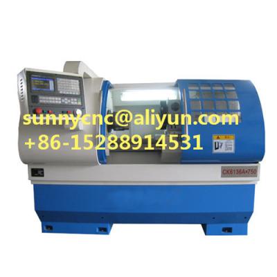 China CK6136 Chinese Metal Cutting CNC Lathe With CE  SGS certification for sale