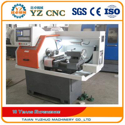 China Small Horizontal Flat Bed Micro CNC Lathe Machine With CE and SGS for sale
