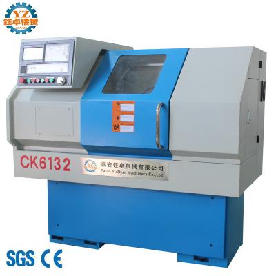 China Light Duty CK6132 Small Type CNC Lathe With Low Price And Flat Bed CNC Lathe for sale