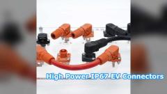 High Power IP67 EV Battery Connectors 120A