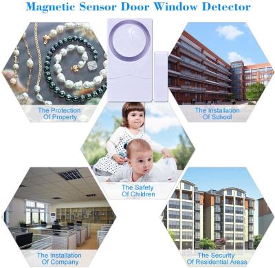Cina Scassinatore magnetico senza fili 110dB dello stagno dell'allarme 35.4g di sicurezza della porta in vendita