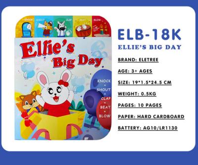 Cina giorno di S di Toy Story Sound Book Ellie dei bambini del bambino dei bambini 12pages ' grande 1,05 libbre in vendita