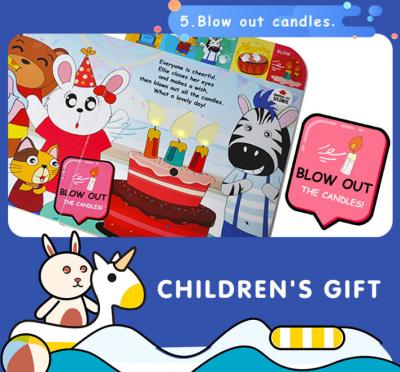 Cina giorno di S di Toy Story Sound Book Ellie dei bambini del bambino dei bambini 12pages ' grande 1,05 libbre in vendita