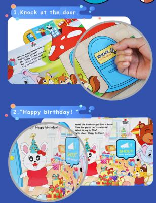 Cina giorno di S di Toy Story Sound Book Ellie dei bambini del bambino dei bambini 12pages ' grande 1,05 libbre in vendita