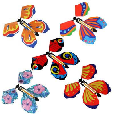 Cina il regalo volante magico della cartolina d'auguri della farfalla di 4.78in finisce il fatato Toy Great Surprise Wedding in vendita