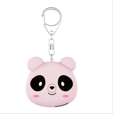 中国 パンダ130dB Safesoundの個人的な警報Bluetoothの安全な女性のKeychain装置 販売のため