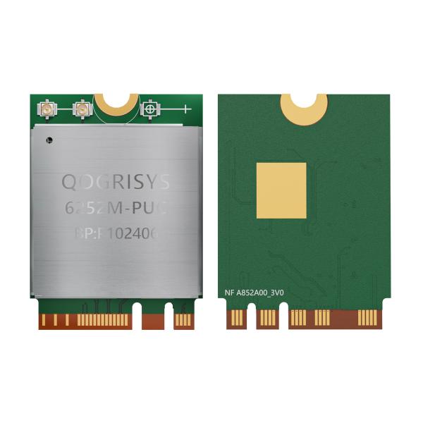 QOGRISYS  RTL8852CE Chipset  High-Speed 2402Mbps Wireless Connectivity WIFI6 Module 6252M-PUC