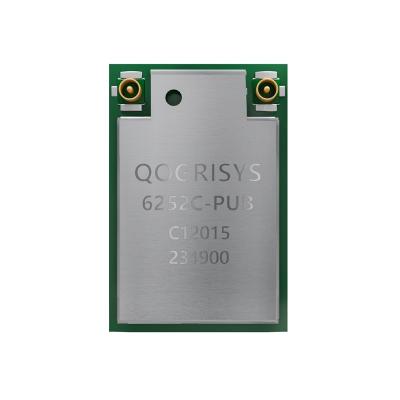 中国 QOGRISYS WIFI6 モジュール 802.11ax 2T2R 1200Mbps 無線WiFi モジュール 新しいWiFi6 モジュール 6252C-PUB 販売のため