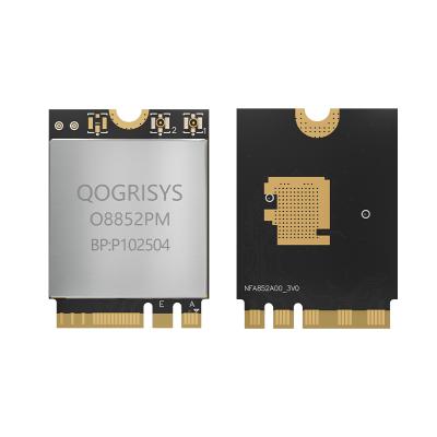 China High-Speed  Dual-Band2.4/5.8GHz  WiFi 6 & BT5.2 Module 2x2 MIMO 1200Mbps via PCIE M.2 for sale