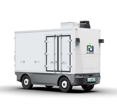 China NEWBASE Z8 Max Autonomous Refrigerated Truck with Ultra-Wide Temperature Control (-20°C to 12°C) 8.8 m³ Cargo Volume and 1000 kg Payload Capacity for sale