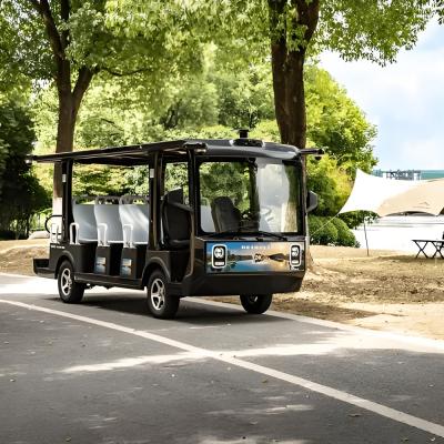 China NEWBASE Yokee 14-Seater Autonomous Sightseeing Vehicle with Eco-Friendly Electric Propulsion for sale