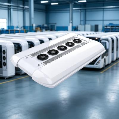 China NEWBASE Roof Mounted Electric Bus Air Conditioner DC 600V 35kW Cooling 5000m3/h Air Flow 93% Efficiency 10-11 Meter Bus for sale
