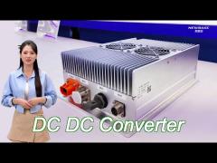 3000w ip67 dc dc converter with can communication for electric bus vehicle ac accessories