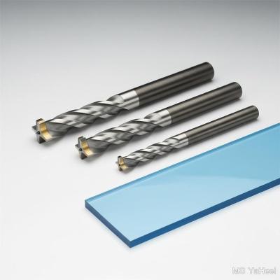 China Bottom Bearing Placement Bearing Router Bits with High Speed and Straight Smooth Edge for Acrylic Plate for sale