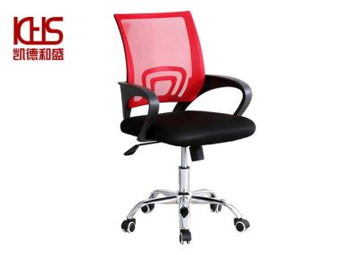 Cina Stable Fabric Office Chairs Stain Resistant Polyester Mesh Work Chair With Wheels in vendita