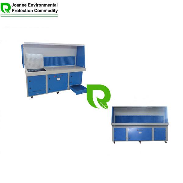 Quality Industrial Electric Downdraft Bench / Dust Control Metal Downdraft Table for sale