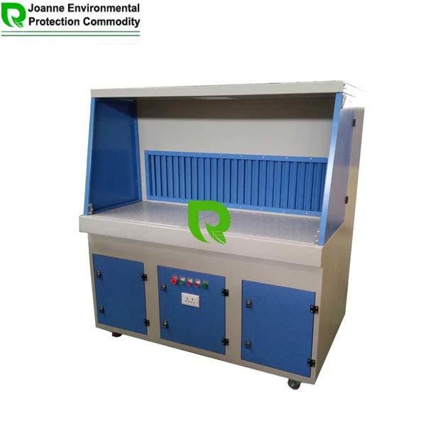 Quality Automatic Dense Dust Treatment Downdraft Bench Metal Parts Polishing Process Dusts Extraction for sale