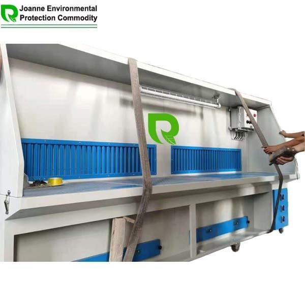 Quality Ergonomic Downdraft Table 65dB 70DB Downdraft Polishing Dust Collector Double Stations for sale