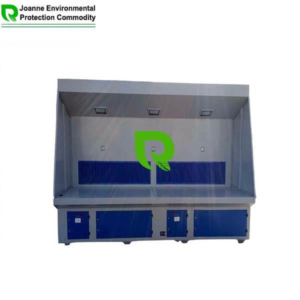 Quality Metal Grinding Downdraft Table 7.5KW Dust Collection Downdraft Deburring Table for sale