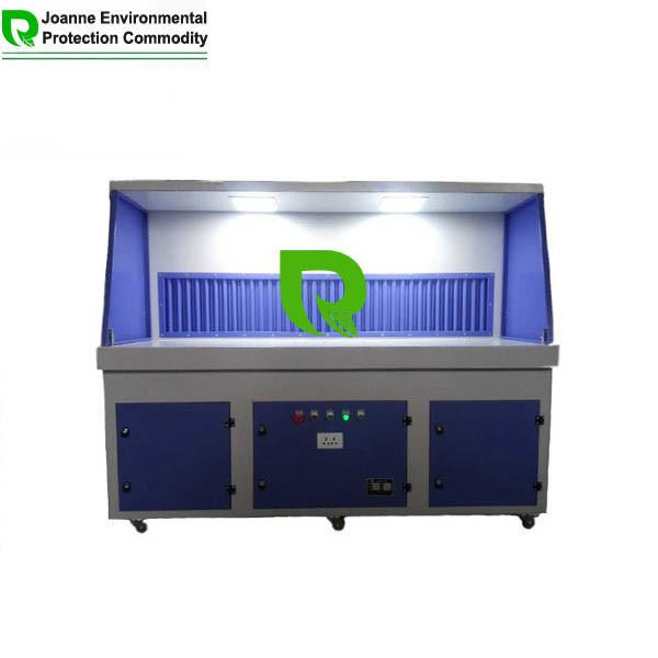 Quality 1500-8000m3/h Metal Extraction Table Extract Aluminum Dust Suitable For Aluminum Grinding Sanding for sale
