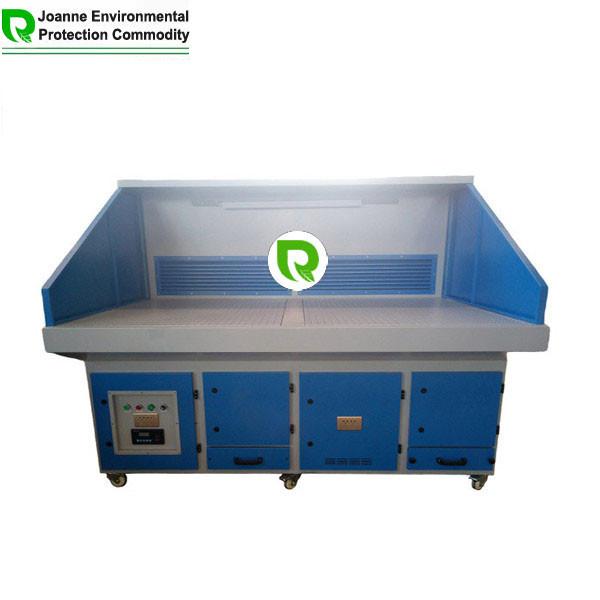 Quality Explosion proof Extraction Table 2m Long 2.2kw Downstream Dust Table For Dust Extraction for sale