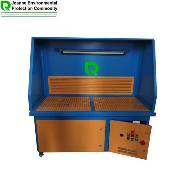 Quality Fire Resistant Extraction Table Industrial Downdraft Table For Metal Polishing Cutting Dust Control for sale