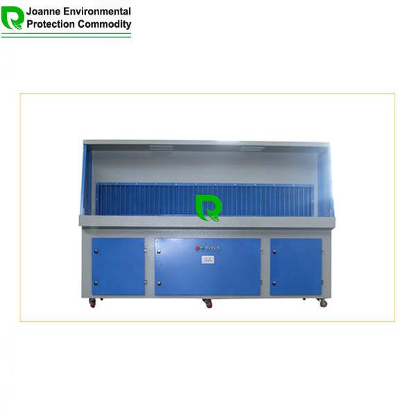 Quality 450kg Capacity Dust Extraction Table Fire Proof With Automatic Filter Selfcleaning for sale