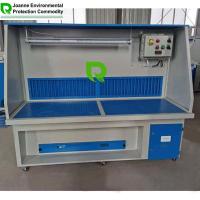 China Customized Electric Extraction Table Mobile Downdraft Workbench 1.5M Dust Collection Table for sale