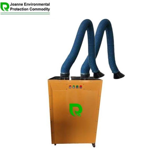 Quality 3kW 50Hz Welding Shop Fume Extractors , Dual Arm Mobile Exhaust Extraction Unit for sale