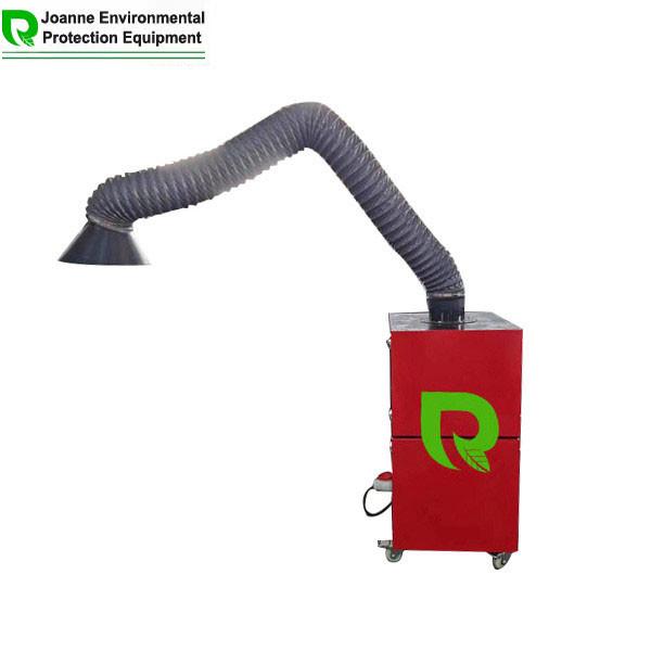 Quality Double Arm Industrial Welding Fume Extractor Smoke Extraction Unit For Welding Works for sale