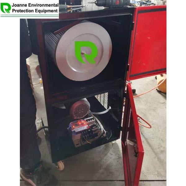 Quality Double Arm Industrial Welding Fume Extractor Smoke Extraction Unit For Welding for sale