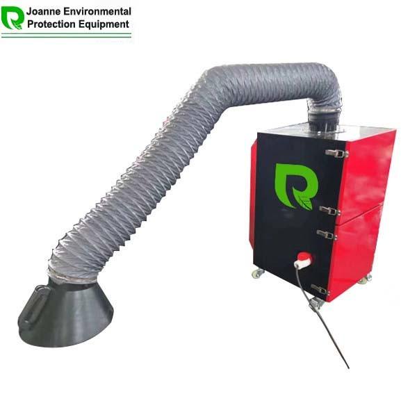 Quality 400 VAC 3 PHASE Industrial Welding Fume Extractor Portable Welding Air Extractor Multiple Layers Filter for sale