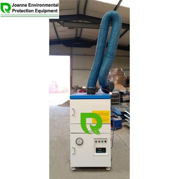 Quality 99% Harmful Welding Fume Extractor Mobile 400V With Universal Hover Articulated for sale