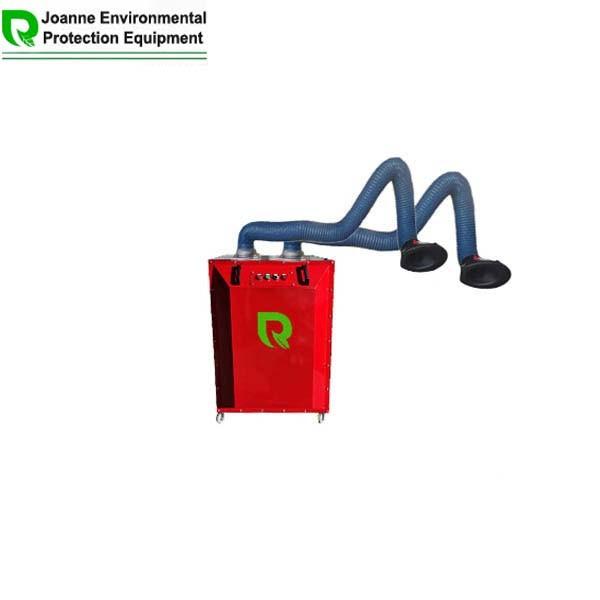 Quality Mobile Welding Fume Extraction Unit For Welding Acidic Fume Collection Inside Filter Enough For 2 Years Use for sale