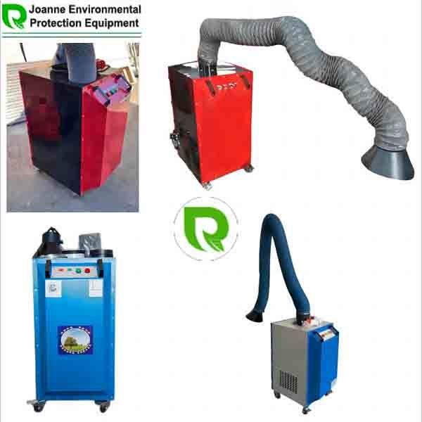 Quality Mobile Welding Fume Extraction Unit For Welding Acidic Fume Collection Inside for sale