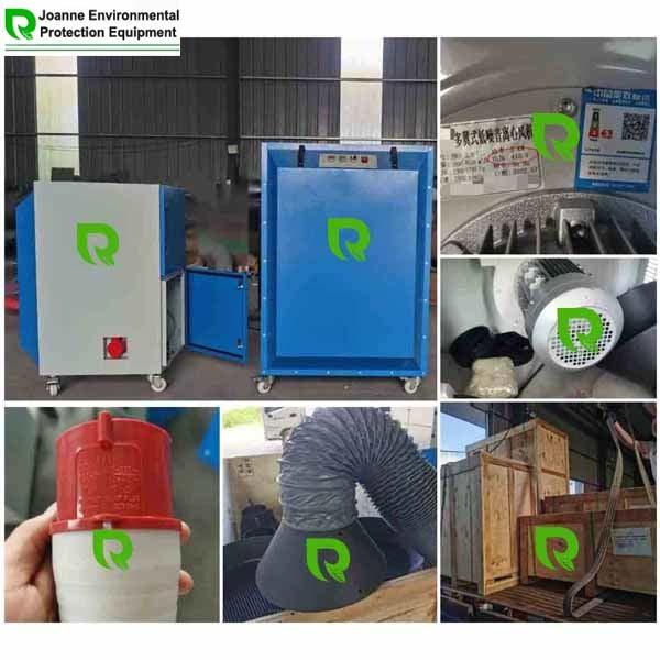 Quality Semi Automatic Portable Industrial Fume Extractor Unit With Multiple Welding for sale