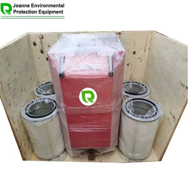 Quality Siemens PLC Control On Torch Welding Fume Extraction Unit 400℃ Resistance Welding Fume Exhaust System for sale