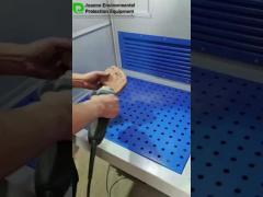 Professionele houtbewerkende afdalssandtafel met cartridgefilter
