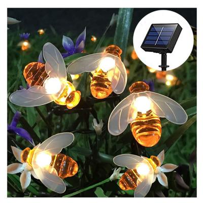 China 2M Green Energy Powered Solar String Lights, Outdoor Garden 20LED Loverly Honey Bee Led String Lights for sale