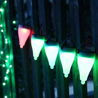 China IP65 Waterproof Power Solar Led Pathway RGB Lights Outdoor 7colors Lawn Step Walkway Garden Lights for sale