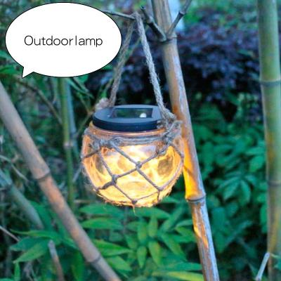 China Solar glass jar light, outdoor garden lawn light, solar warm white LED lights for sale