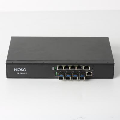 Cina 4 attrezzatura a fibra ottica HiOSO HA7004T dei porti 1000M RJ45 Epon Olt in vendita